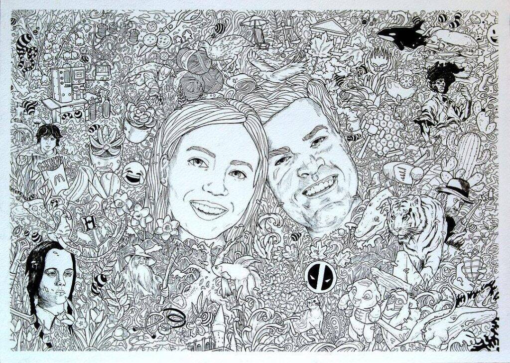 Bored? Draw Yourself With Easy Doodle Art Ideas - Abirpothi