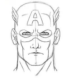 How to Draw Captain America: Just Another Kid From Brooklyn - Abirpothi