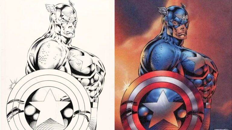 How to Draw Captain America: Just Another Kid From Brooklyn - Abirpothi