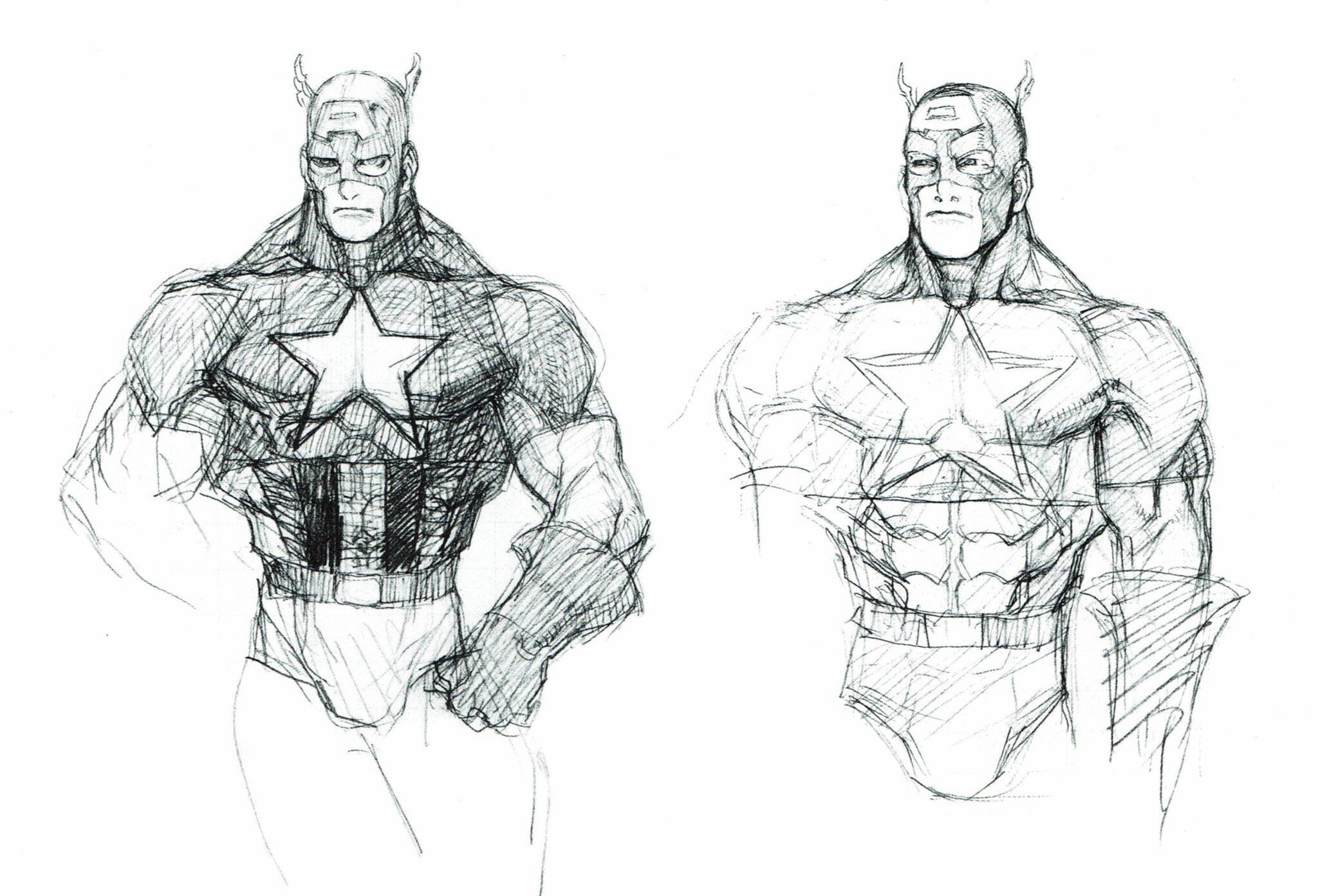 How to Draw Captain America: Just Another Kid From Brooklyn - Abirpothi
