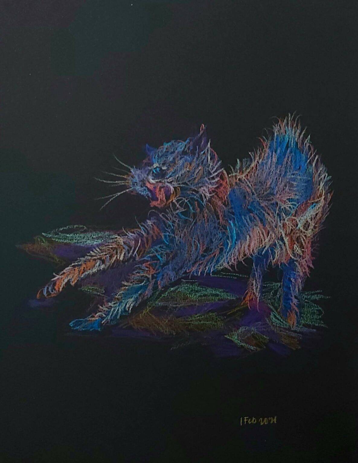 Drawing on Black Paper: Exploring White Drawings and Cut Paper ...