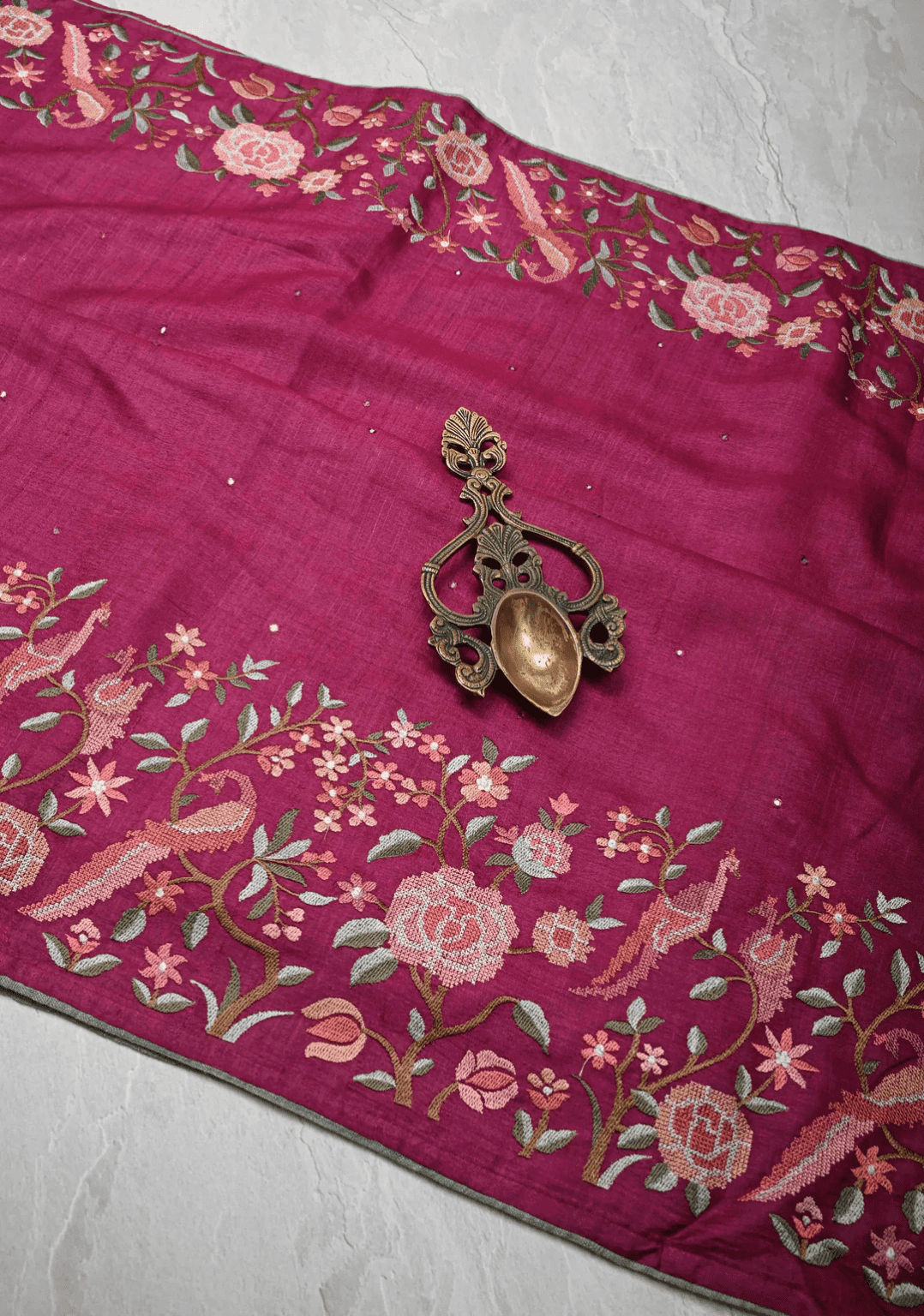 The Timeless Art of Parsi Gara Embroidery - Abirpothi