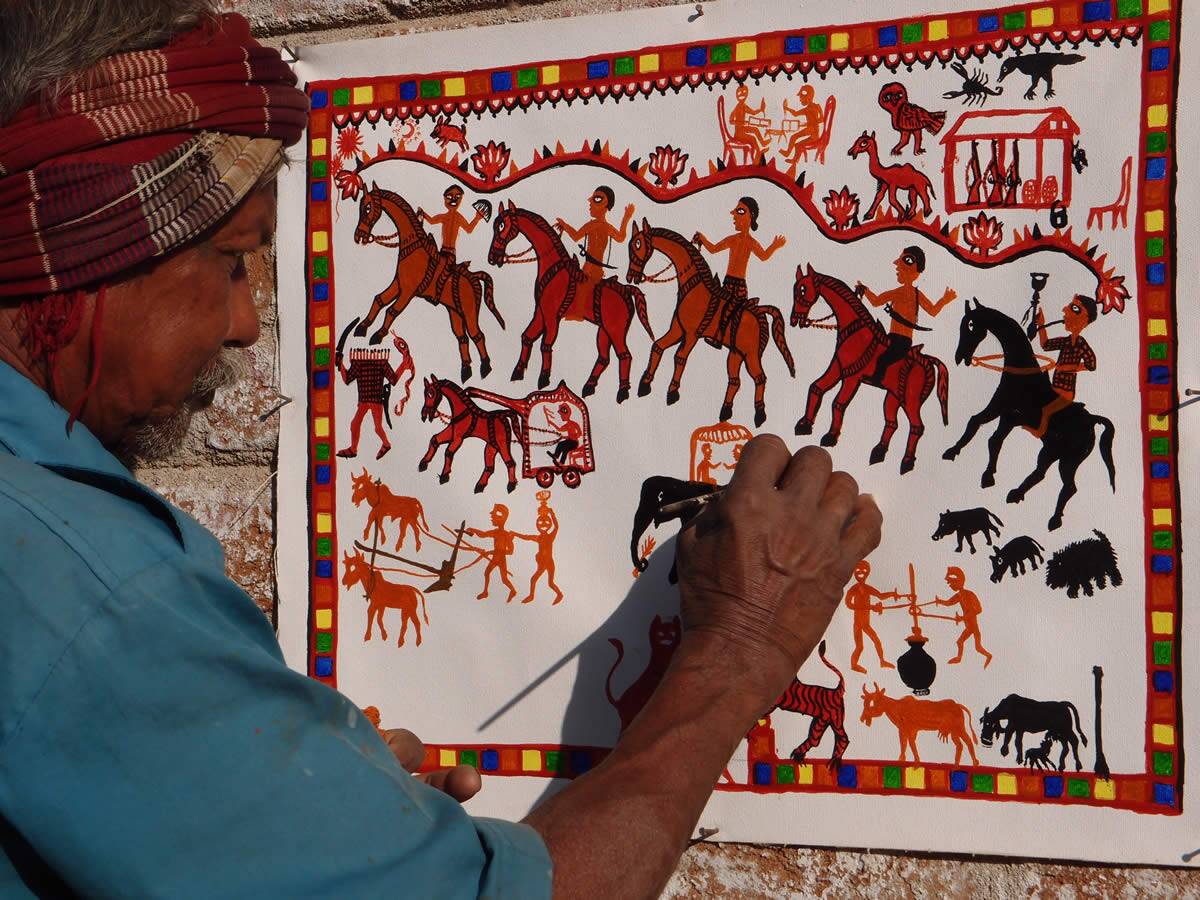Pithora Painting: A Kaleidoscope of Heritage And Folklore In Gujarat ...