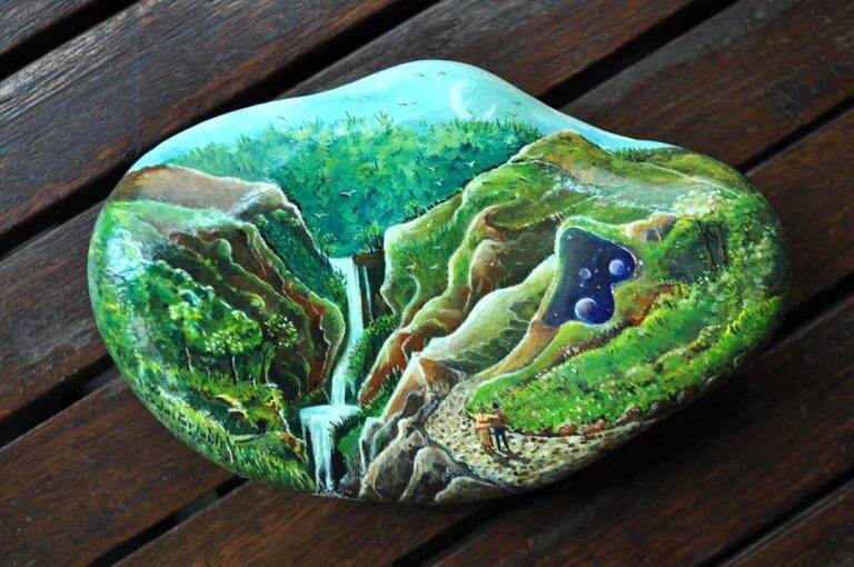 Stone Painting Guide: Stone Painting Styles And Techniques