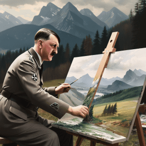 15 Most Famous Paintings By Adolf Hitler - Abirpothi